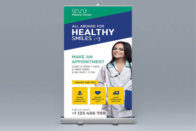 Best Pull Up Banner Design Ideas For 6 Businesses - Business Partner ...