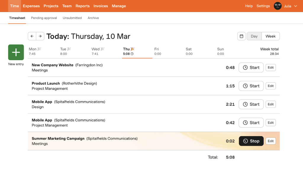Project Hours Tracking vs. Productivity Tracking: You Don't Have to ...