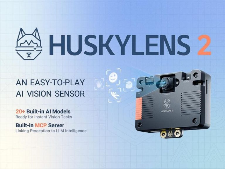 DFRobot Launches HUSKYLENS 2: An Easy-to-Use AI Camera with Self ...